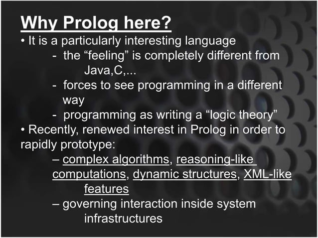 Prolog And Lisp Pptx