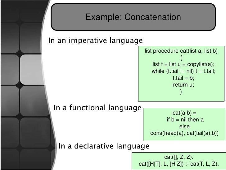 Prolog And Lisp