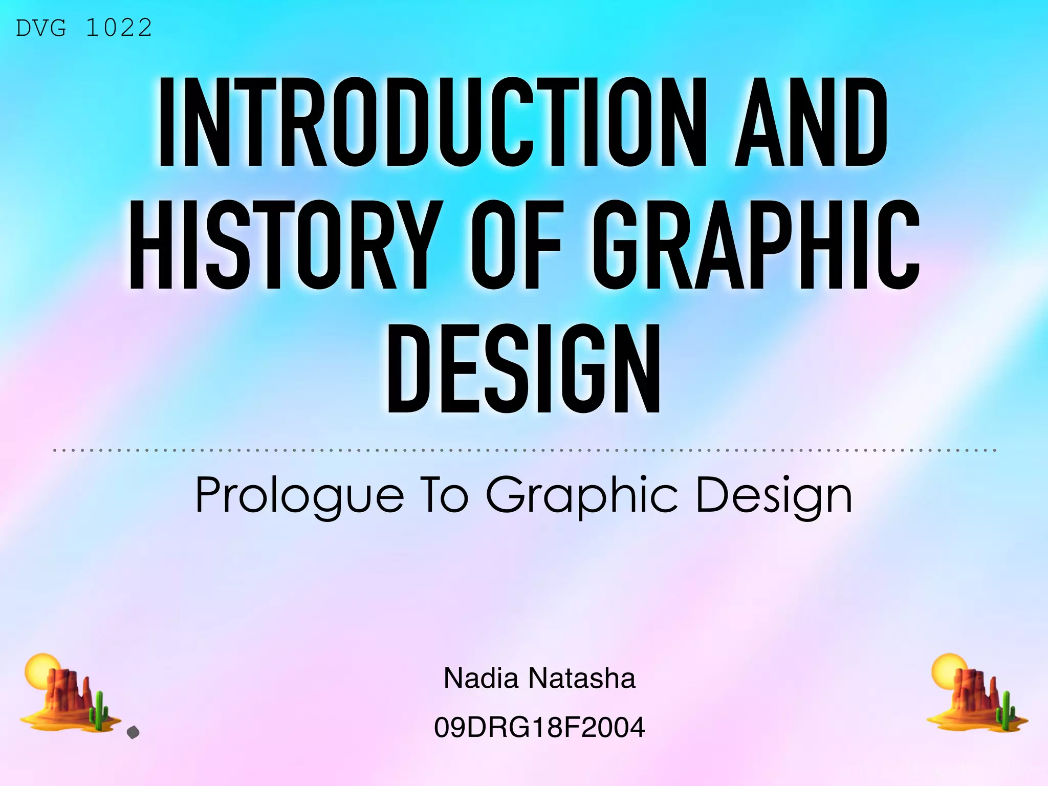 Introduction to Graphic Design PDF [slideshare] | PDF