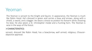 Prologue to canterbury tales | PPTX