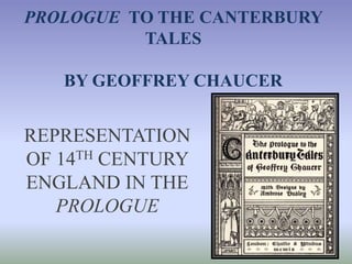 Prologue to the canterbury tales | PPTX