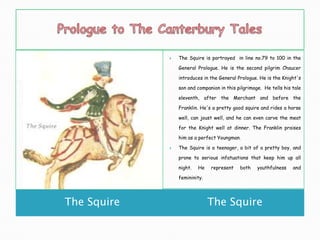 Prologue to the canterbury tales | PPTX