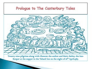 Prologue to the canterbury tales | PPTX
