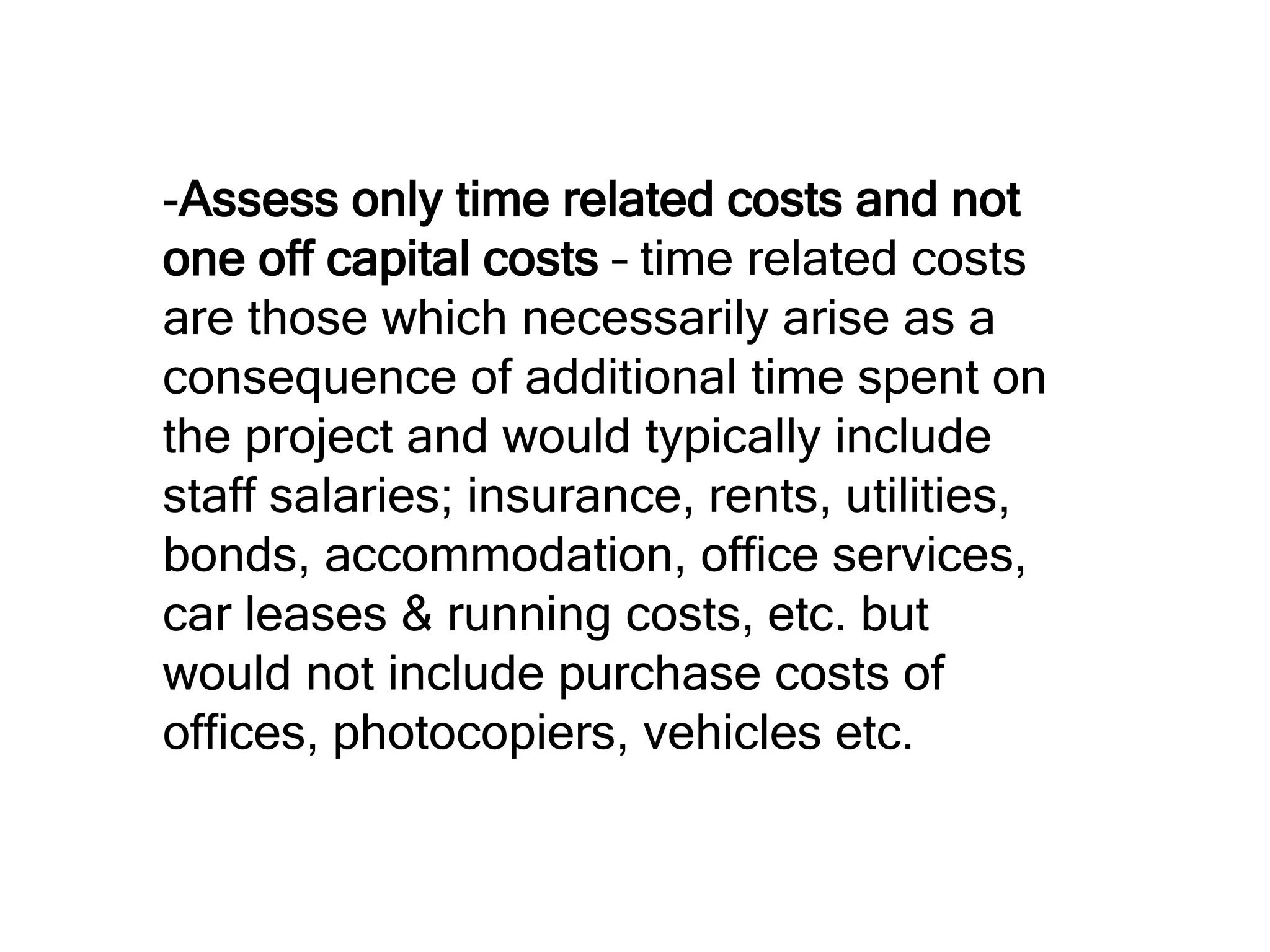 Prolongation cost calculation | PPTX
