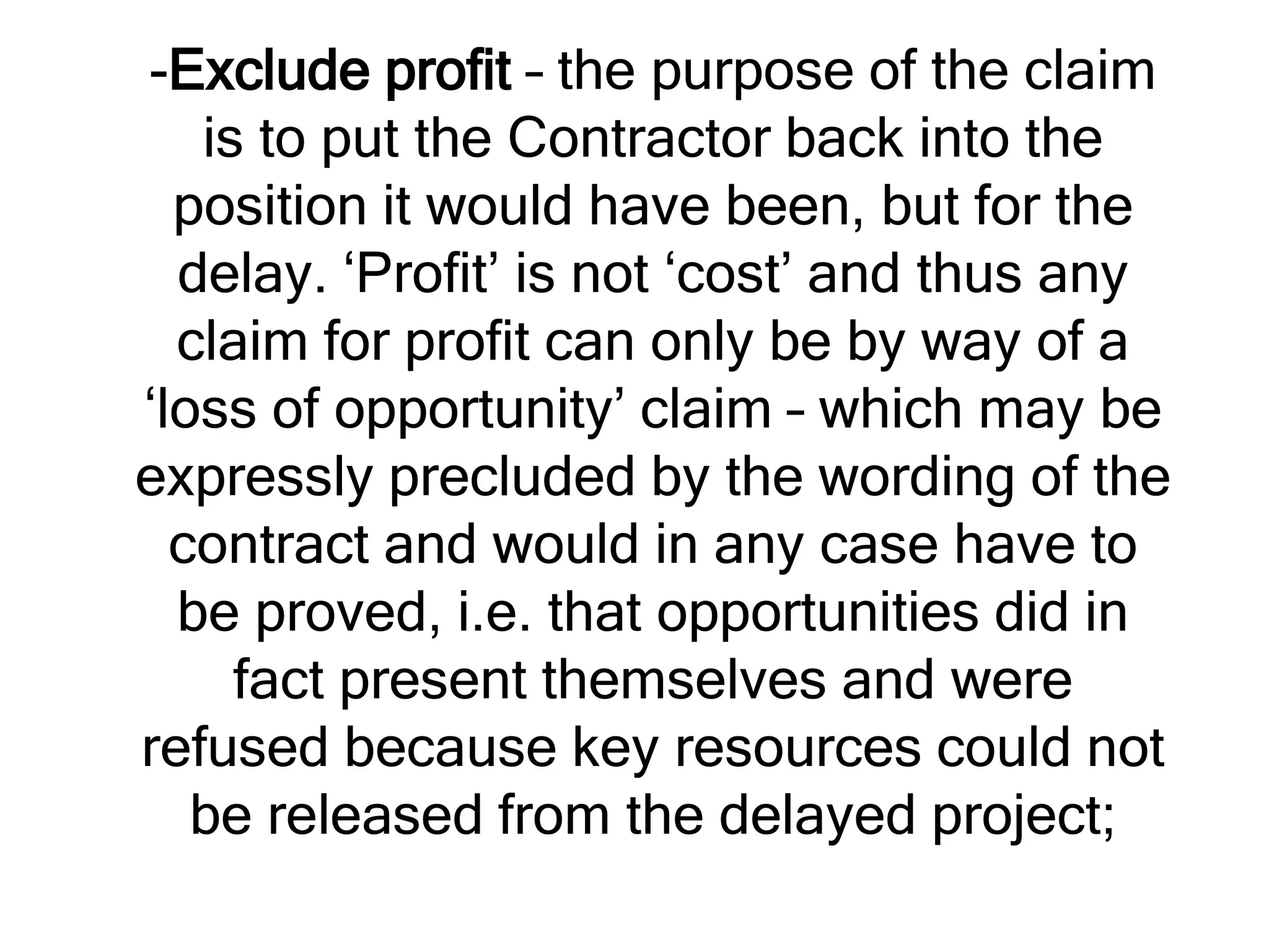 Prolongation cost calculation | PPTX