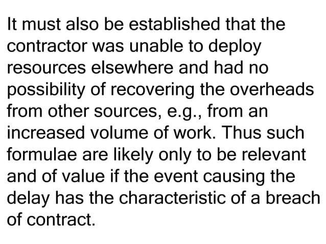 Prolongation cost calculation | PPTX