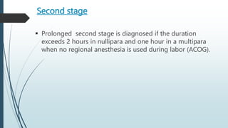 prolonged labor.pptx obg seminar 4th year | PPTX