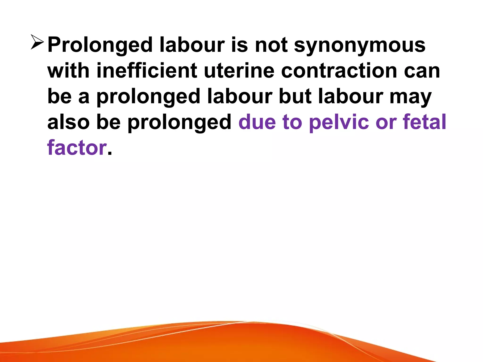 Prolonged labour | PPT