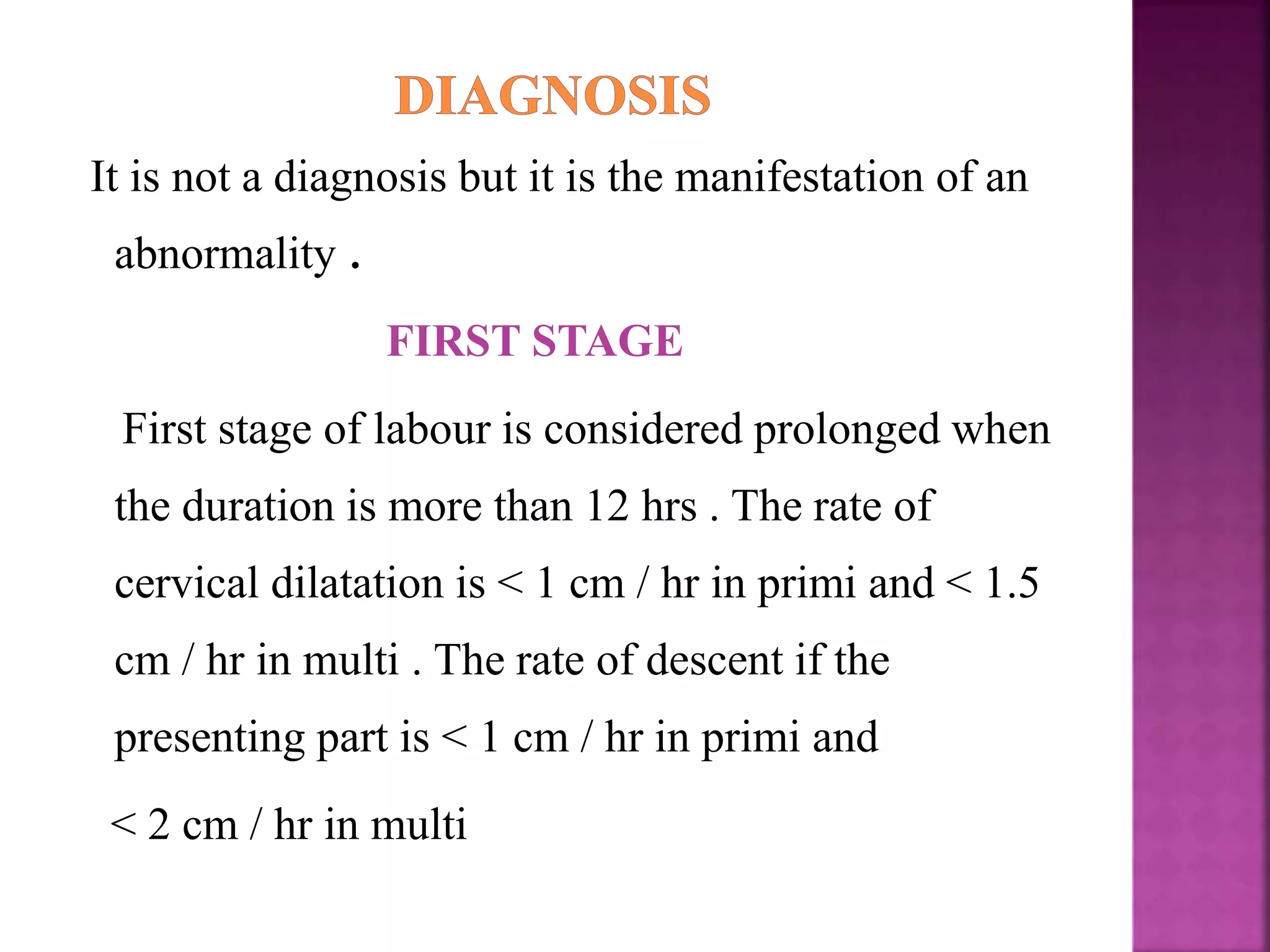 Prolonged labour | PPTX