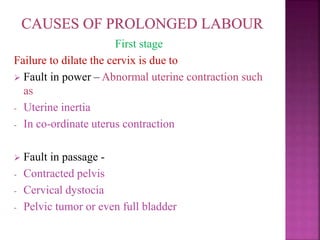 Prolonged labour | PPTX