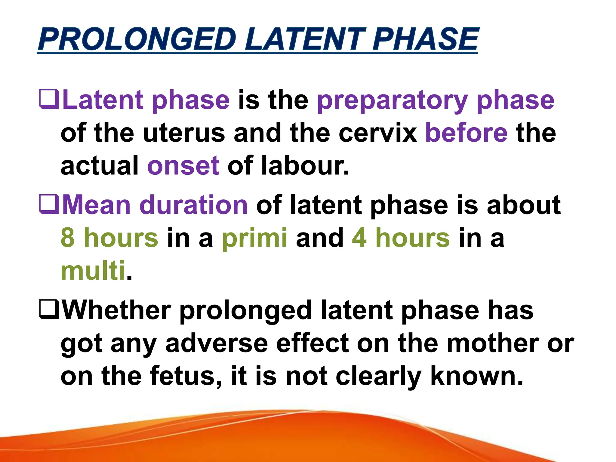 Prolonged labour.ppt learn about is risk factors, complications ...