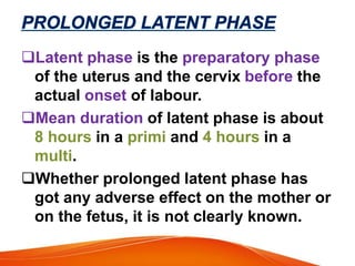 Prolonged labour.ppt learn about is risk factors, complications ...