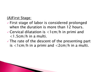 prolonged labour.pptx sssßssssssssssssss | PPTX
