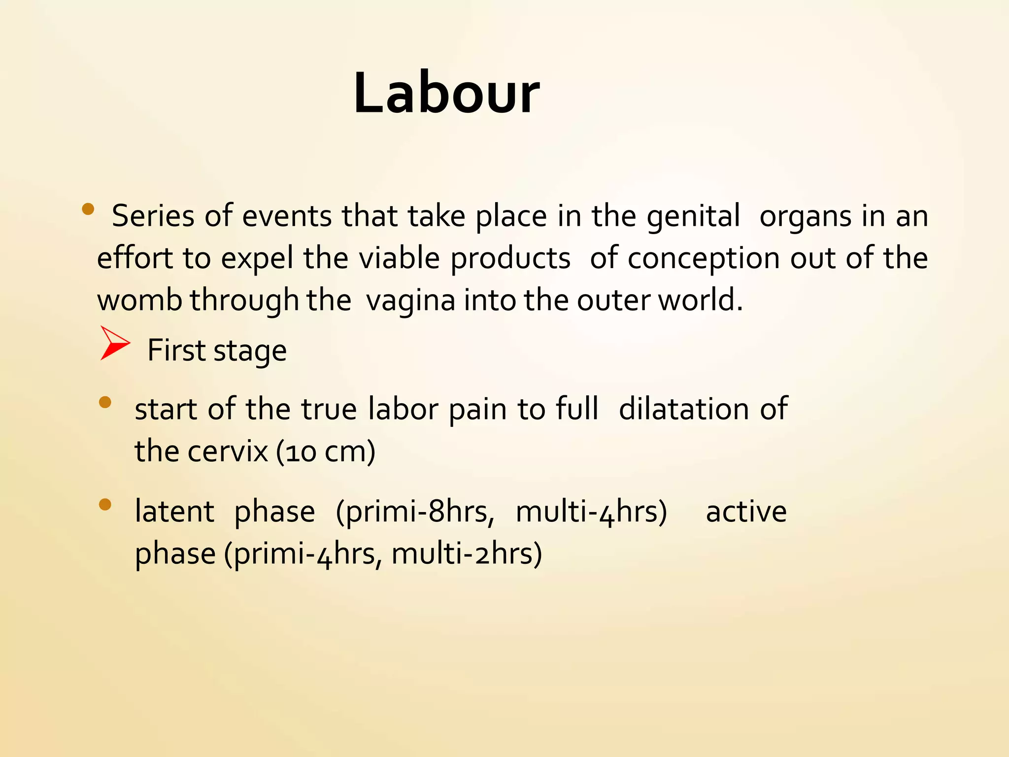 Prolonged and obstructed labour | PPTX