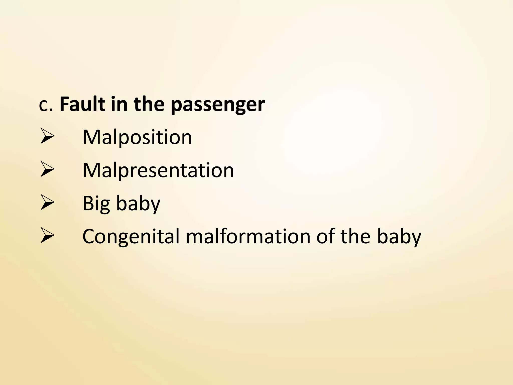 Prolonged and obstructed labour | PPTX