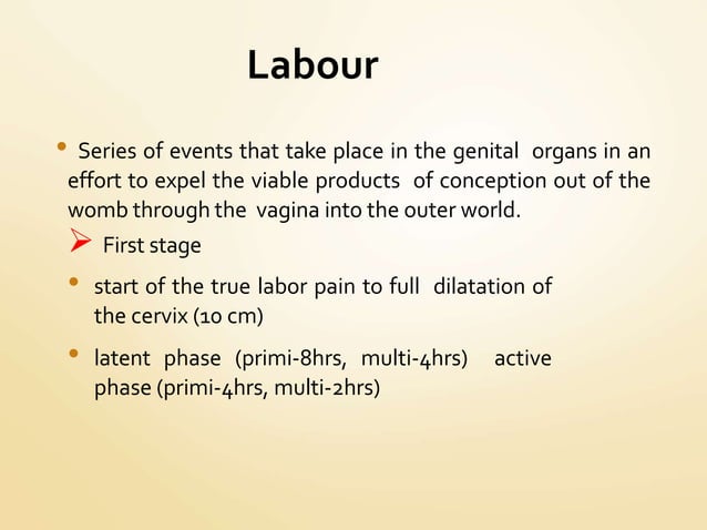 Prolonged and obstructed labour | PPTX | Pregnancy | Reproductive Health