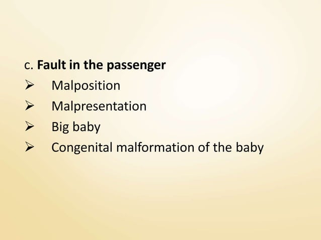 Prolonged and obstructed labour | PPTX | Pregnancy | Reproductive Health