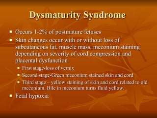 Prolonged pregnancy | PPT