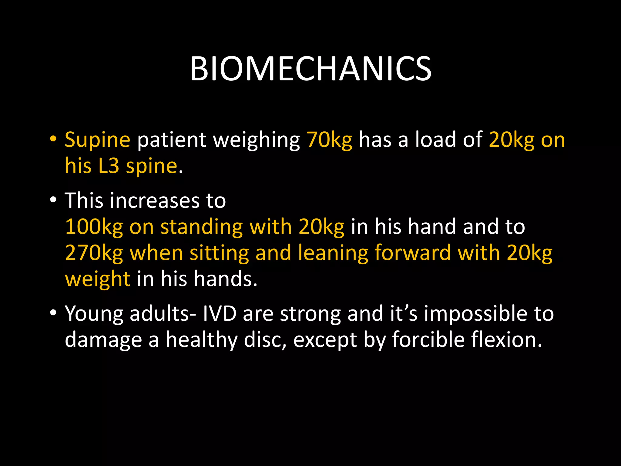 Prolpased inter vertebral disc (pivd) | PPTX