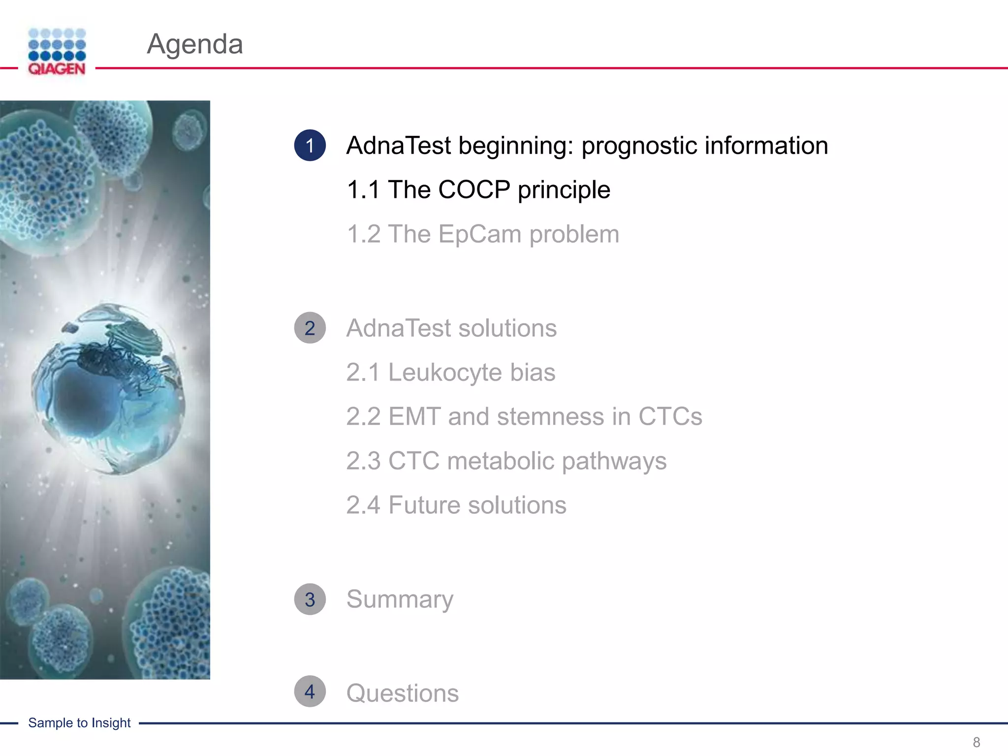 CTC Detection and Molecular Characterization – Challenges and Solutions ...