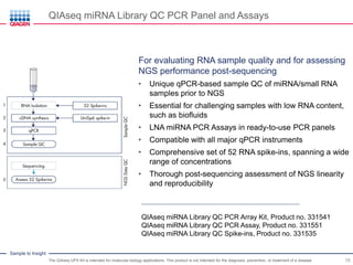 QIAGEN LNA Tools - Experience truly exceptional RNA Research | PDF ...