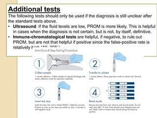 Pre-Labor Rupture of Membranes (PROM) | PPTX