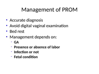 department of gynecology and obstetrics PROM.pptx
