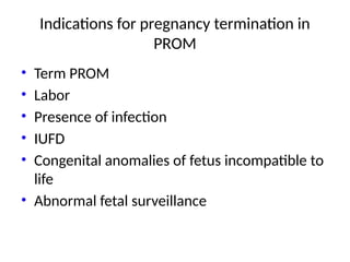 department of gynecology and obstetrics PROM.pptx