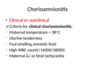 department of gynecology and obstetrics PROM.pptx