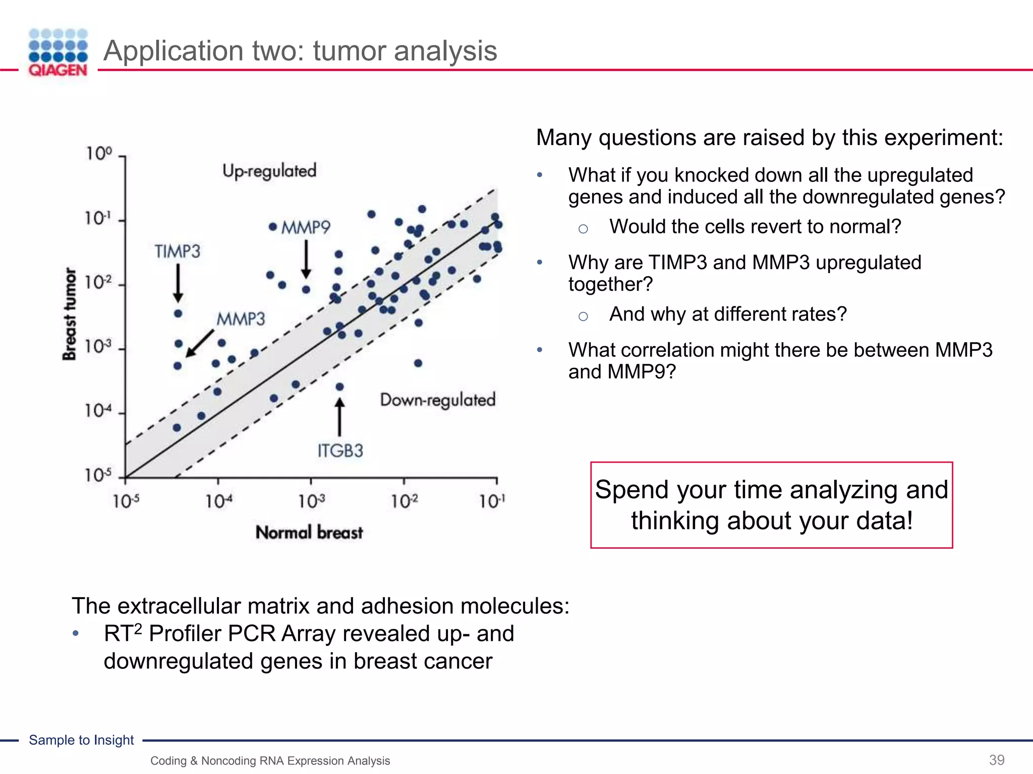 Advanced Real Time Pcr Array Technology Coding And Noncoding Rna