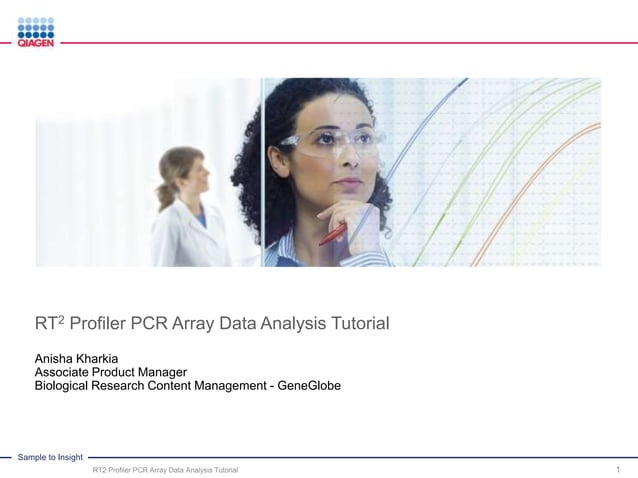 PCR Array Data Analysis Tutorial: qPCR Technology Webinar Series Part 3 | PDF