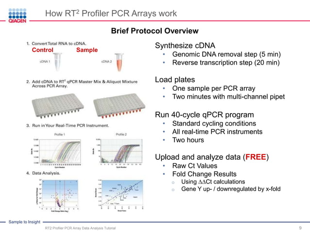 Pcr Array Data Analysis Tutorial Qpcr Technology Webinar Series Part 3