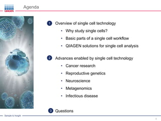 Advances and Applications Enabled by Single Cell Technology | PDF