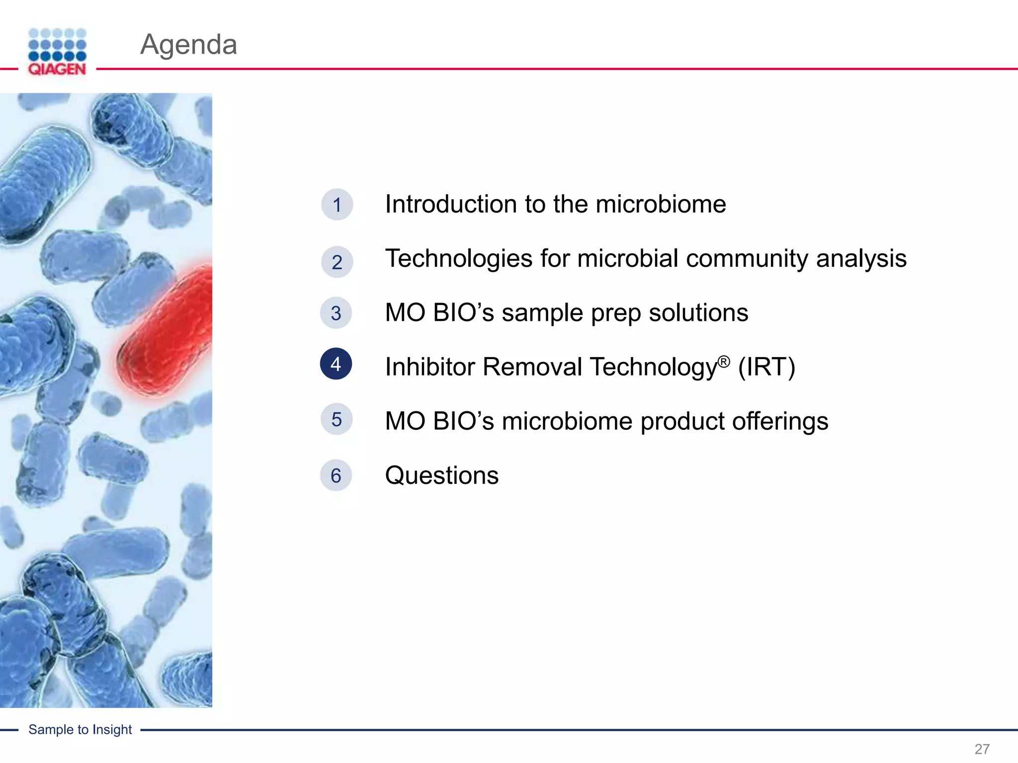 Sample Prep Solutions for Microbiome Research | PDF
