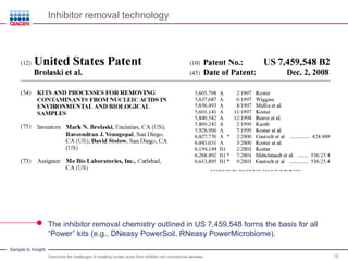 Overcome the challenges of Nucleic acid isolation from PCR inhibitor ...