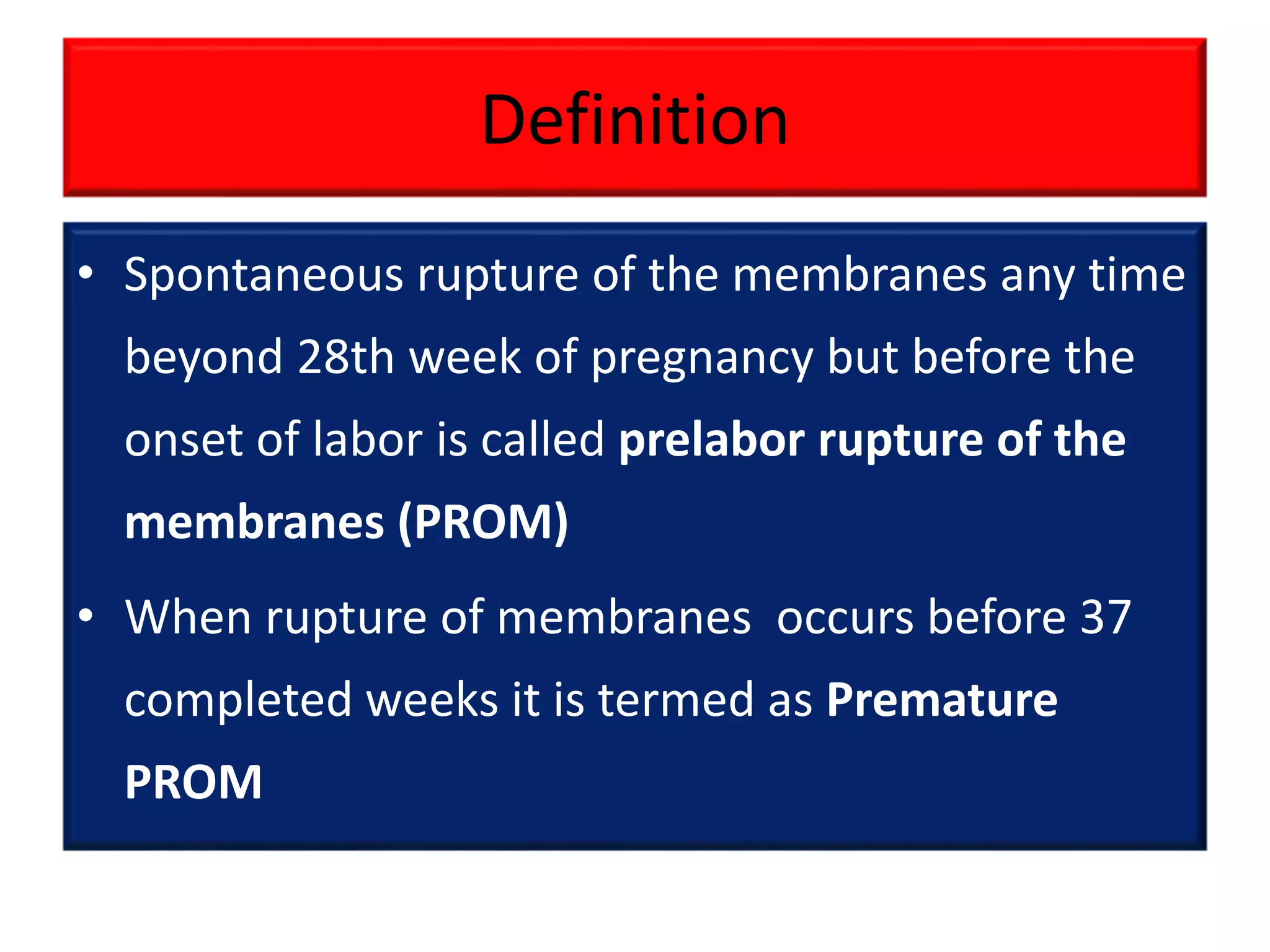 Prom and pprom | PPTX