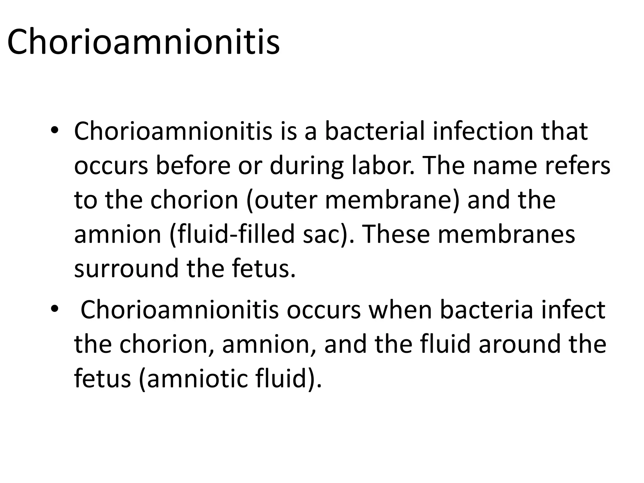 Premature rupture of membranes (PROM) | PPTX