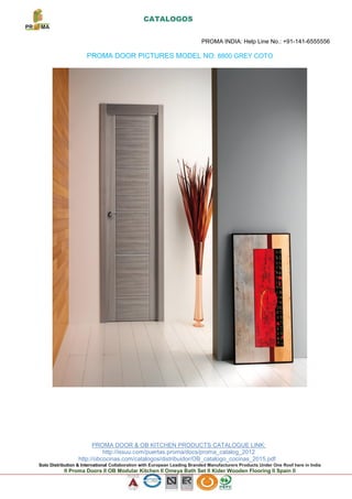 Proma catalogos 2016 | PDF