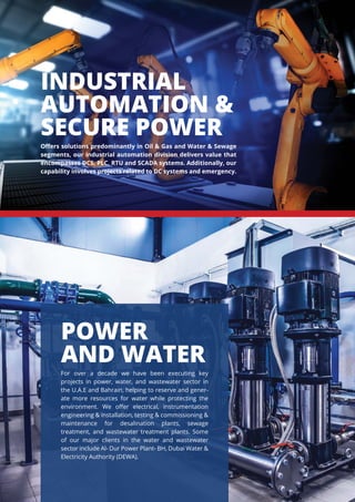 Promag electrical and instrumentation engineering contractors | PDF
