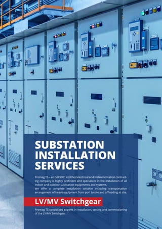 Promag electrical and instrumentation engineering contractors | PDF