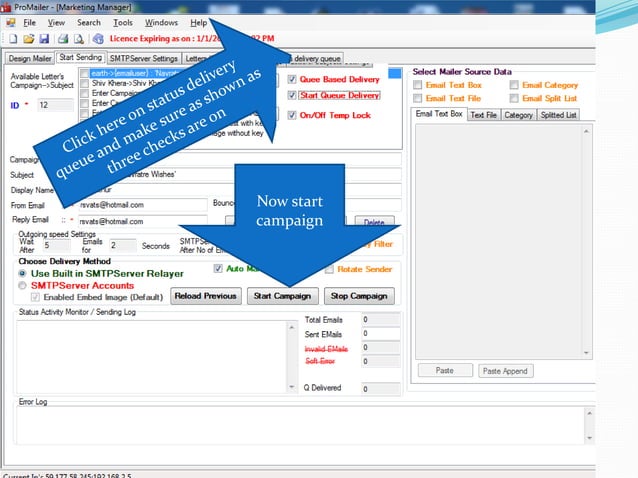 Promailer marketing manager | PPT