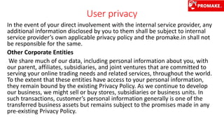 Promake policy | PPTX | Internet for Beginners | Internet