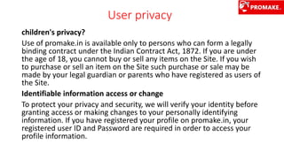 Promake policy | PPT