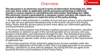 Promake policy | PPTX | Internet for Beginners | Internet