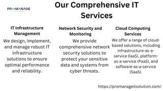 ProManage IT Solutions: Transforming Your Digital Vision into Reality | PDF