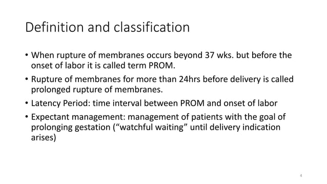 PROM AND PPROM DURING PREGNANCY AND ITS CAUSES.1.pptx