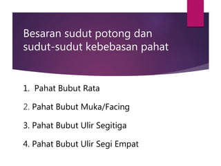 Teknologi Pahat | PPTX