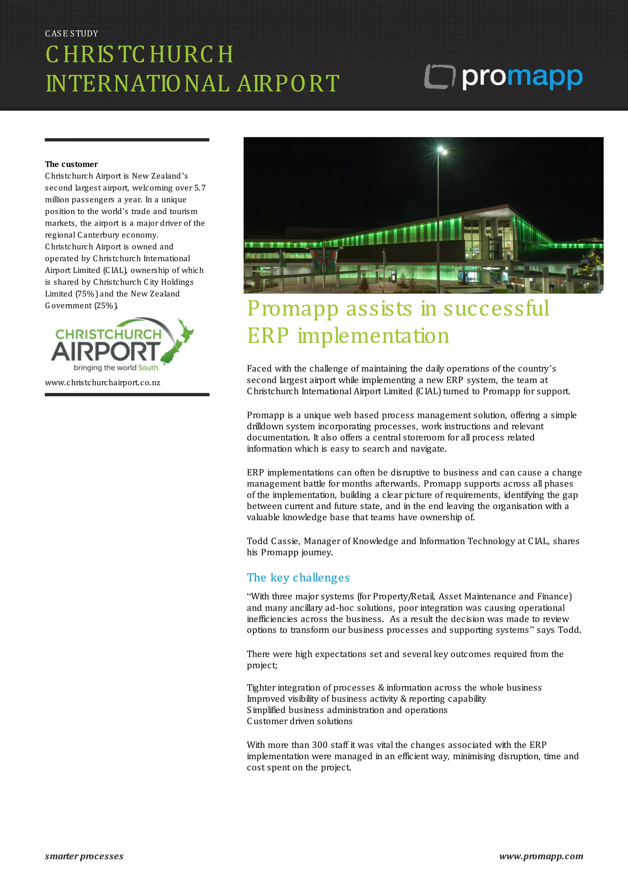 Promapp Case Study Cial | PDF