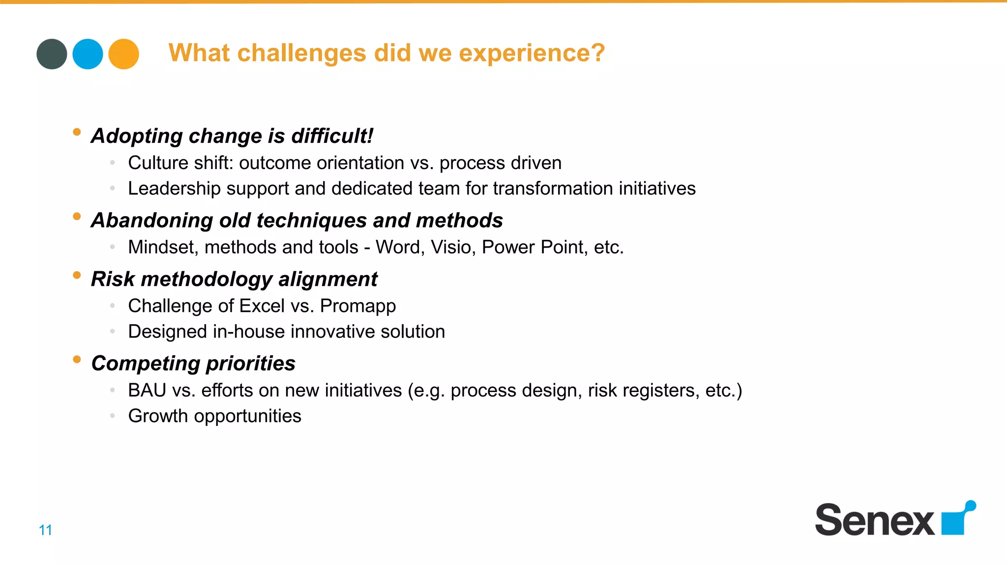 Process transforms production with Senex Energy | PPT