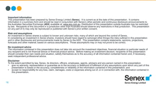 Process transforms production with Senex Energy | PPT